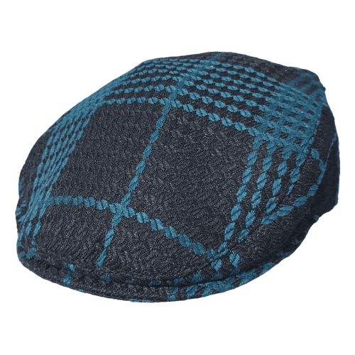 Zé do Chapéu | Boina Maculina Italiana Classic Preto e Azul Pretoléo ...